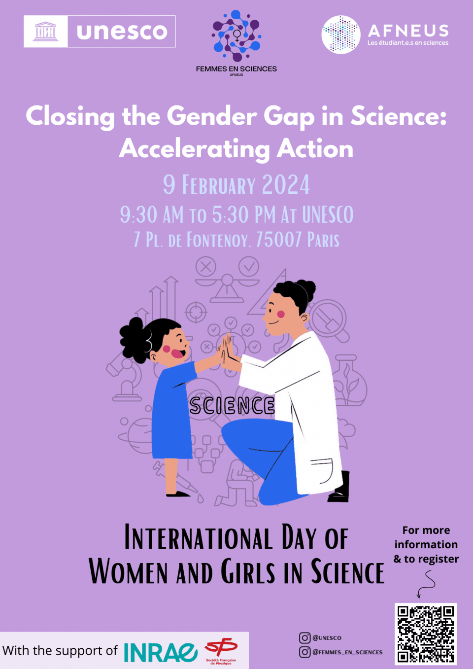 Closing the Gender Gap in Science - Join Us for a Day of Inspiring ...