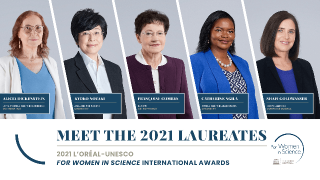 2021 International Awards - The 2021 Laureates | For Women In Science ...