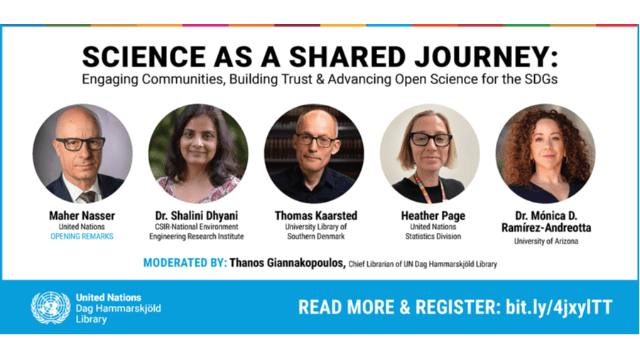 HAPPENING TODAY: Science as a Shared Journey: Engaging Communities ...